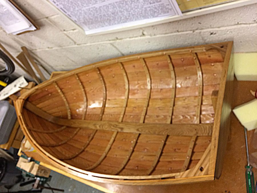 How to build a Baby Tender - the miniature clinker boat baby cradle ...
