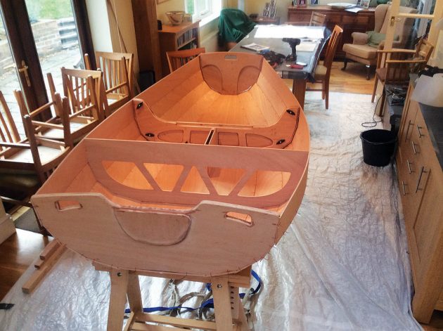 A new build nesting dinghy for a newlywed couple - Practical Boat Owner