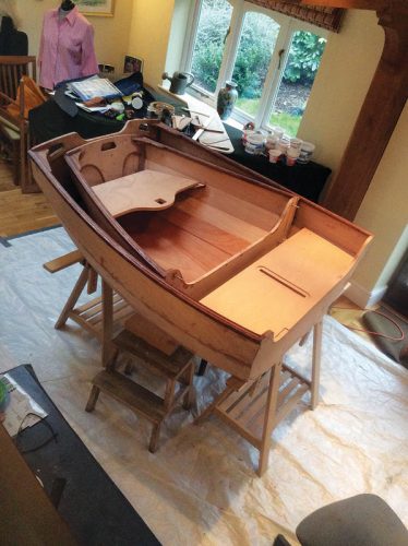 A new build nesting dinghy for a newlywed couple - Practical Boat Owner
