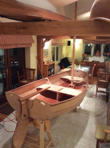 A new build nesting dinghy for a newlywed couple - Practical Boat Owner
