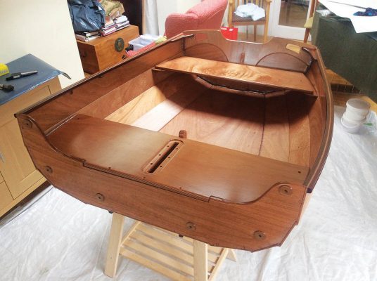 A new build nesting dinghy for a newlywed couple - Practical Boat Owner