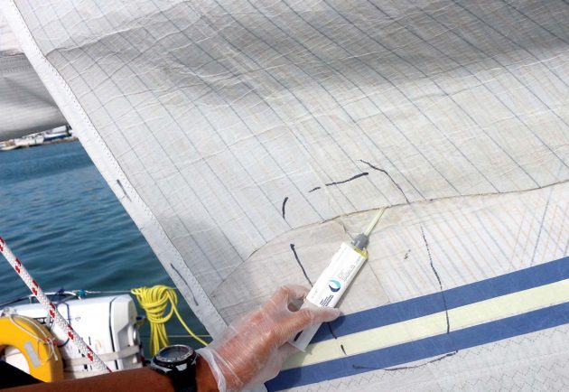 Sail repair – how to extend the life of your mainsail - Practical Boat ...