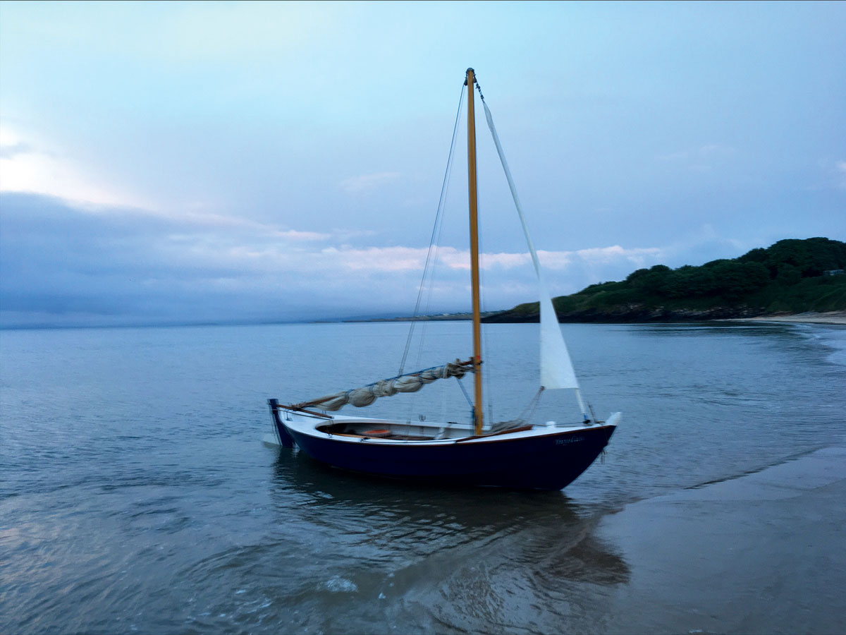 How I sailed around Anglesey in a 16ft Shetland skiff