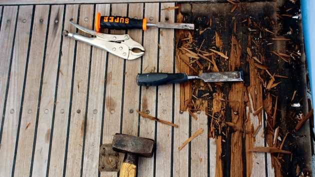 How to fit Flexiteek decking: Swan 43 owner explains how he did it