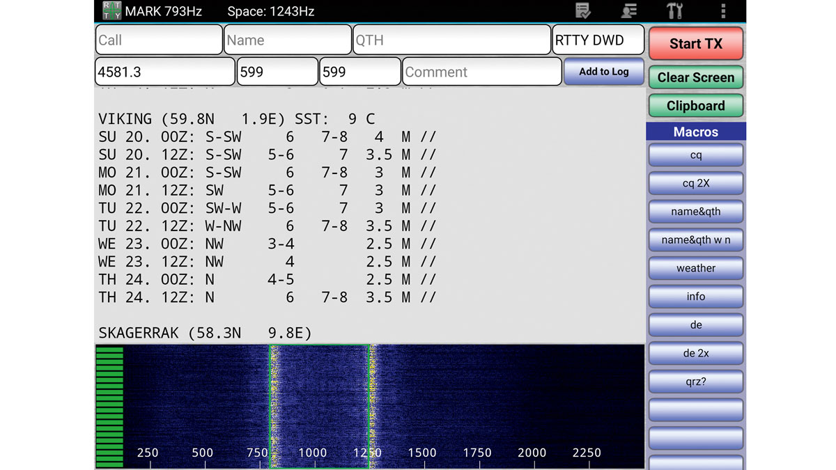 Offshore weather forecasts: An alternative solution for recieving ...