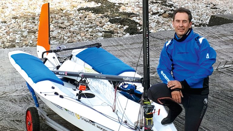 Dinghy rescue: How I helped two teenagers recover their capsized boat