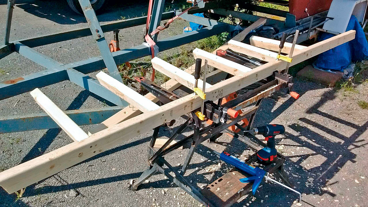 DIY boat ladder: how to make one on a budget - Practical Boat Owner