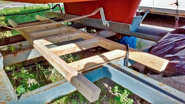 DIY boat ladder: how to make one on a budget - Practical Boat Owner