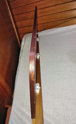 DIY bunk ladder for getting in and out of berths easily - Practical ...