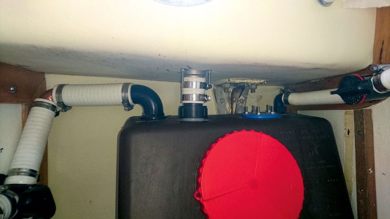 Holding tank installation for under £500 - Practical Boat Owner