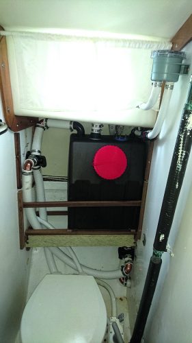 Holding tank installation for under £500 - Practical Boat Owner