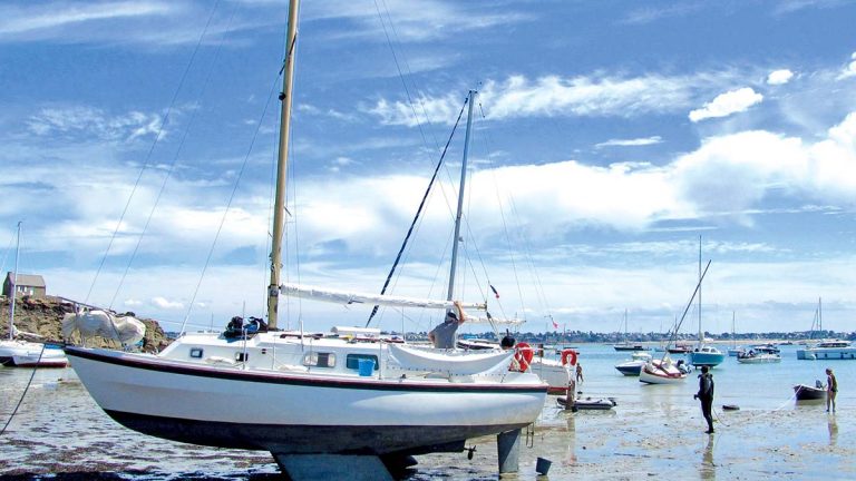 Best bilge keel yachts and twin keel yachts for drying out ashore