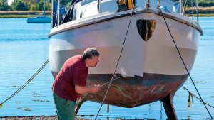 Best bilge keel yachts and twin keel yachts for drying out ashore
