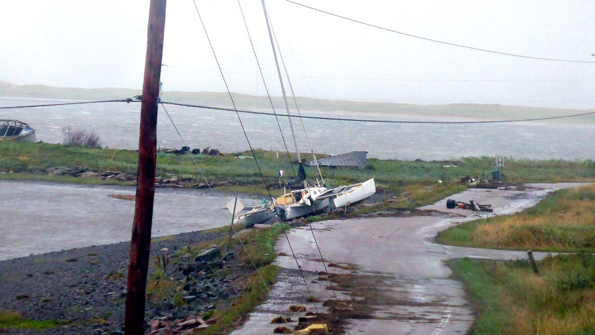 Leaving our boat at the mercy of a hurricane in Canada - Practical Boat ...