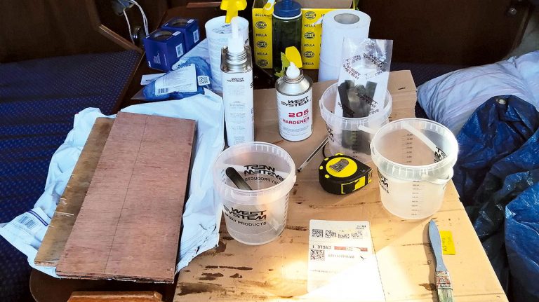 Replacing a rotten companionway step - Practical Boat Owner