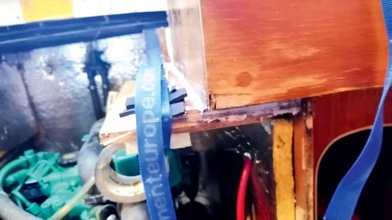 Replacing a rotten companionway step - Practical Boat Owner