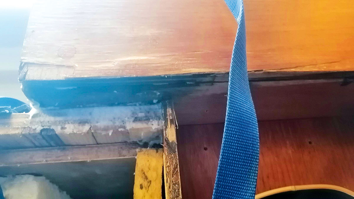 Replacing a rotten companionway step - Practical Boat Owner