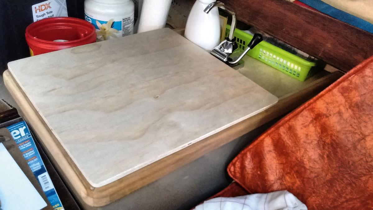 How to make a budget boat water tank and sink - Practical Boat Owner