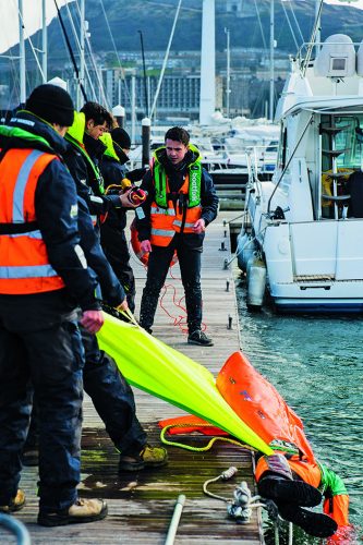 Man overboard: recovering a casualty from a marina - Practical Boat Owner