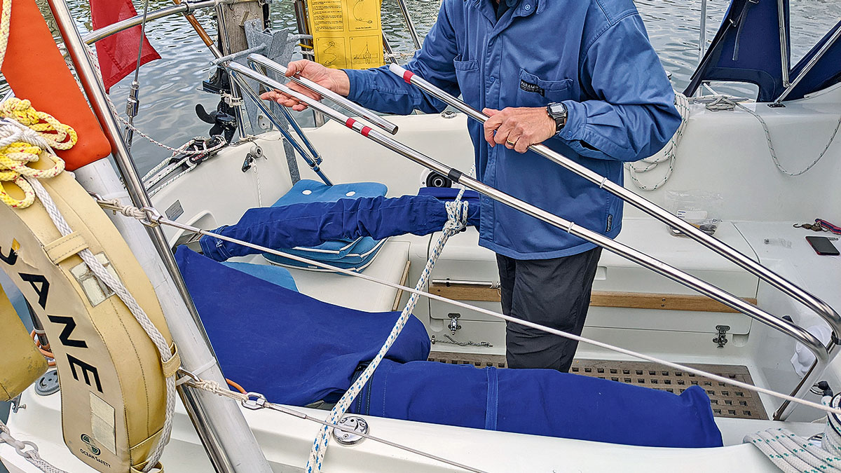 Fitting a cockpit cover for a boat - Practical Boat Owner