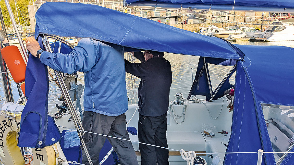 Fitting a cockpit cover for a boat - Practical Boat Owner