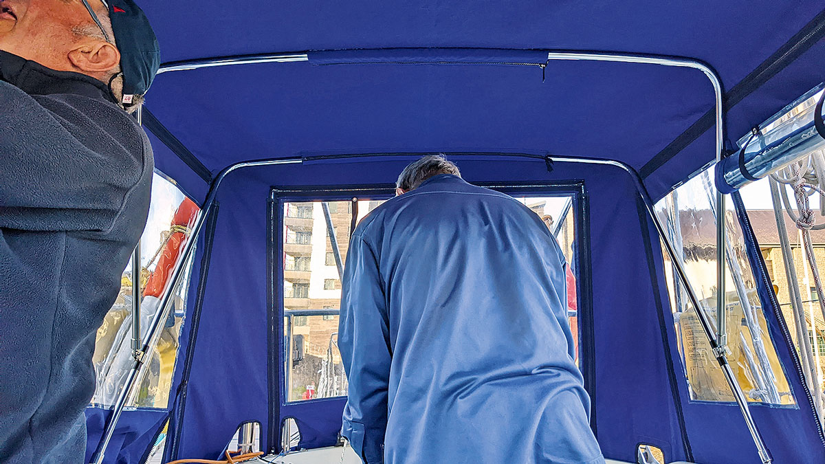 Fitting a cockpit cover for a boat - Practical Boat Owner