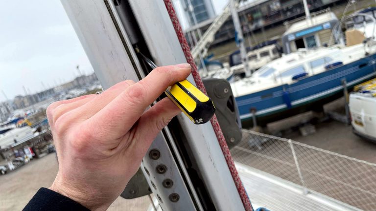 In-mast roller furling problems: how to rebuild a Seldén furling ...