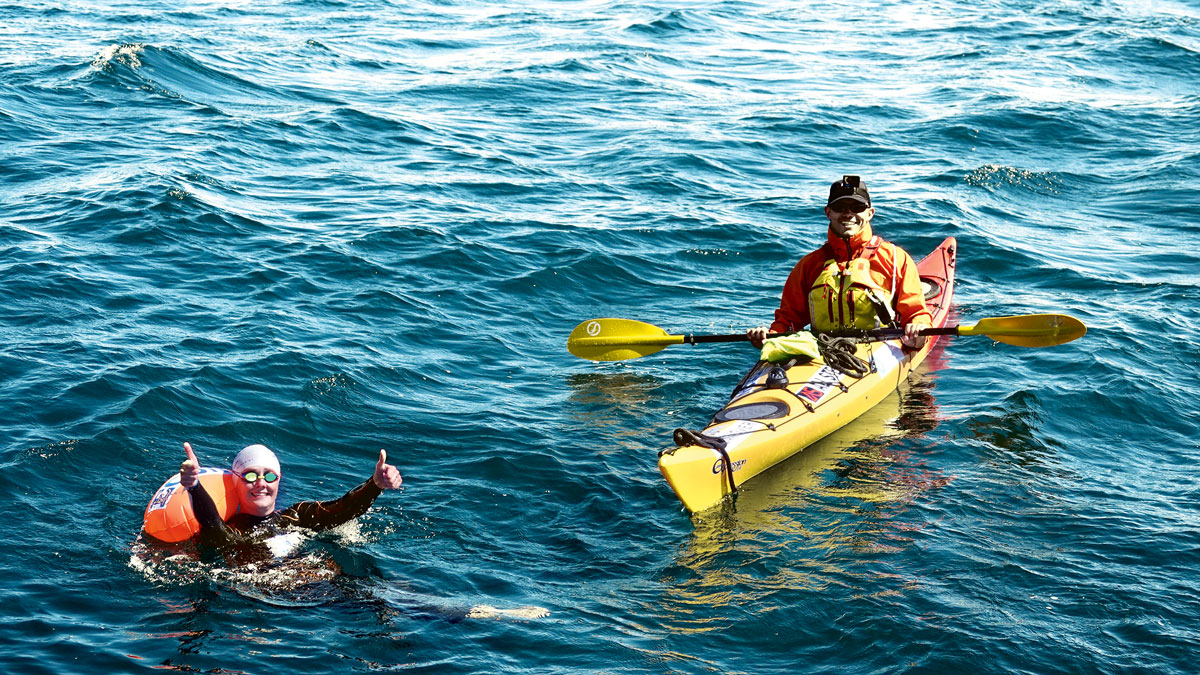 How I skippered a boat shadowing a long distance swimmer - Practical ...