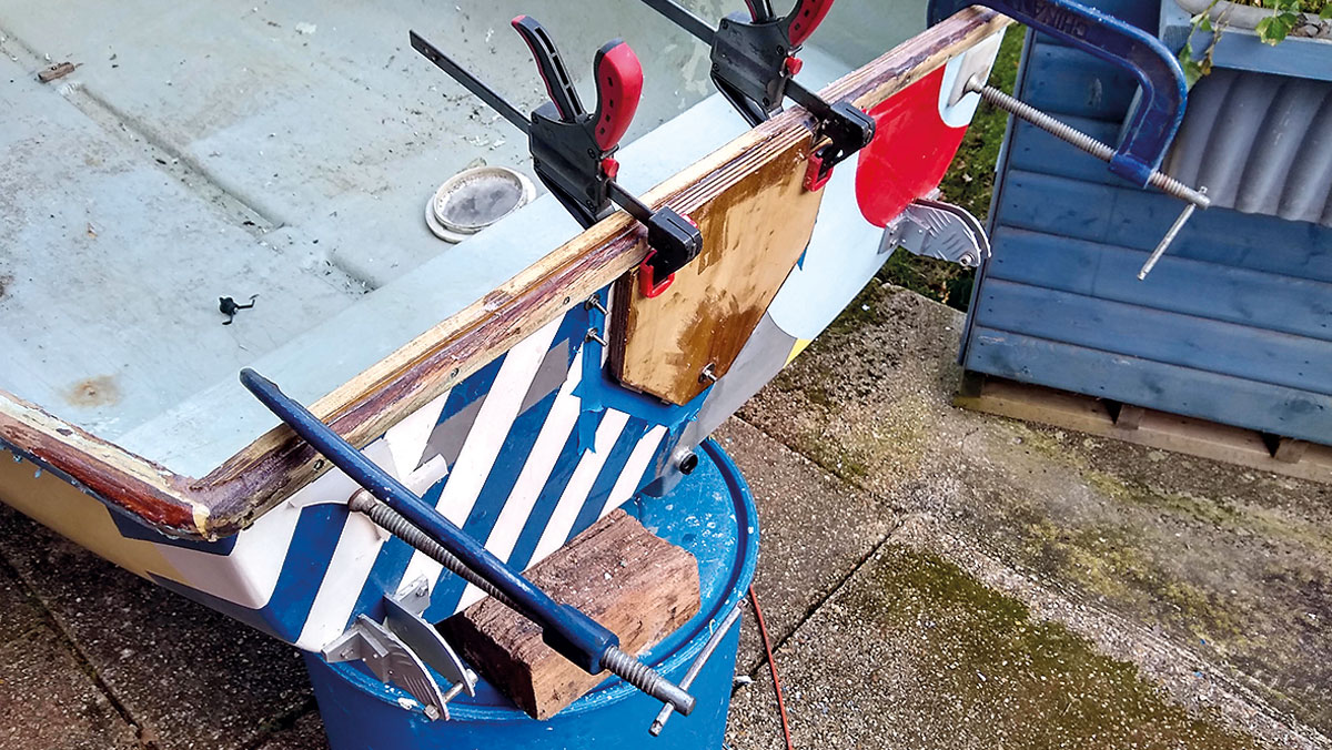 Transom repair for a hard tender: step-by-step - Practical Boat Owner