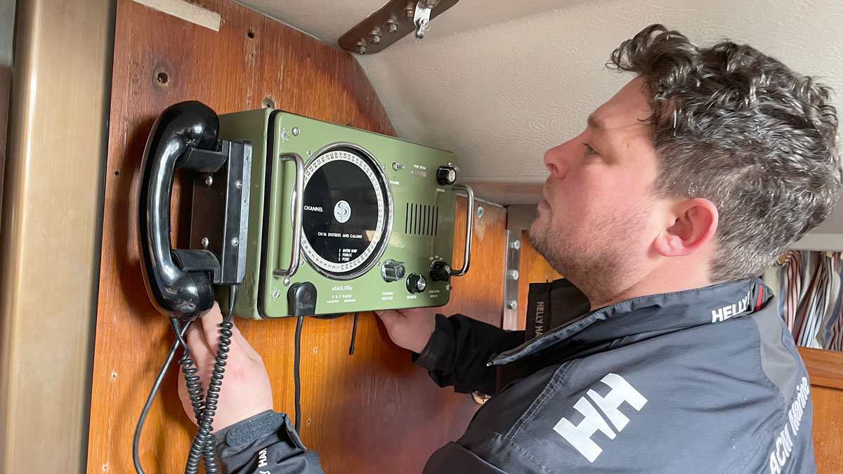 Restoring a vintage Sailor radio - Practical Boat Owner