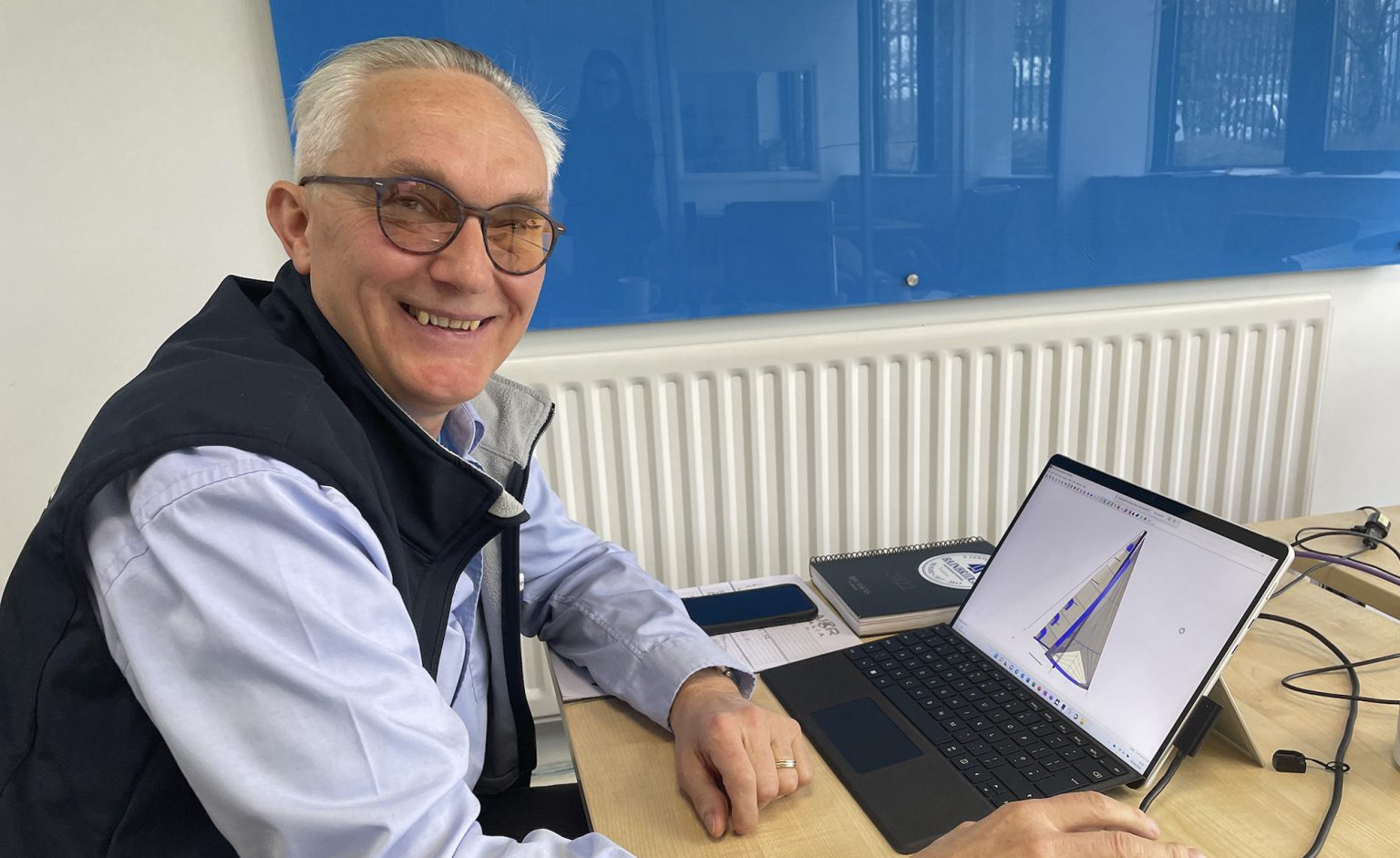 Sail design – using 3D software and laser technology to cut new sails ...