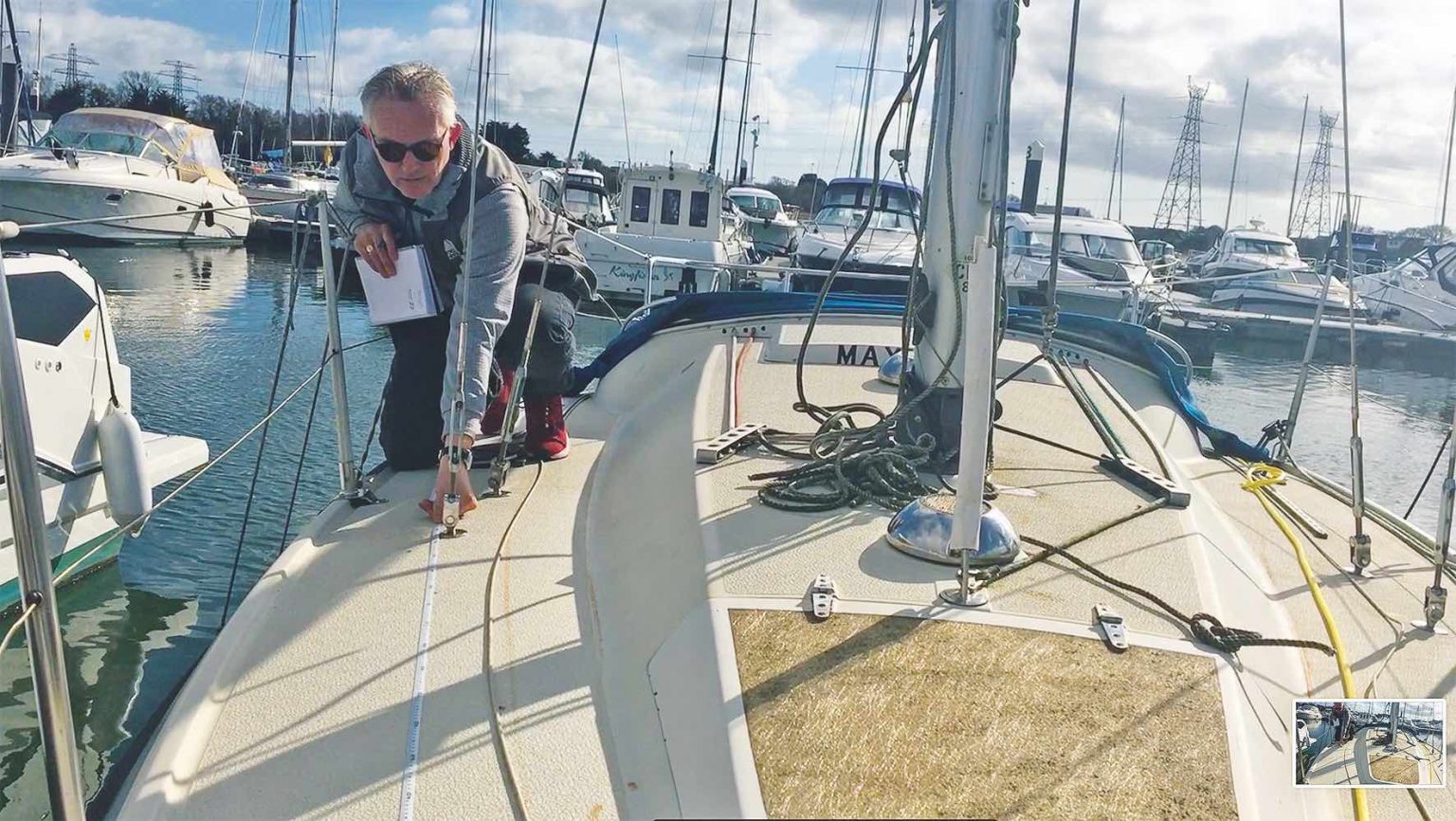 How to measure your yacht for new sails - Practical Boat Owner
