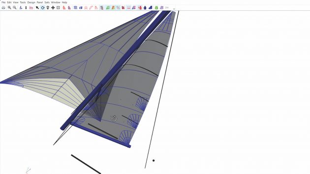 Sail design – using 3D software and laser technology to cut new sails ...