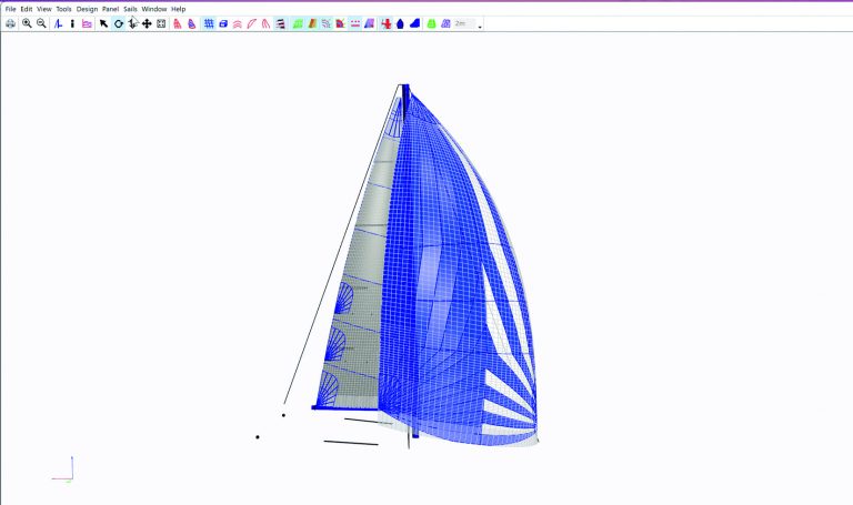 Sail design – using 3D software and laser technology to cut new sails ...