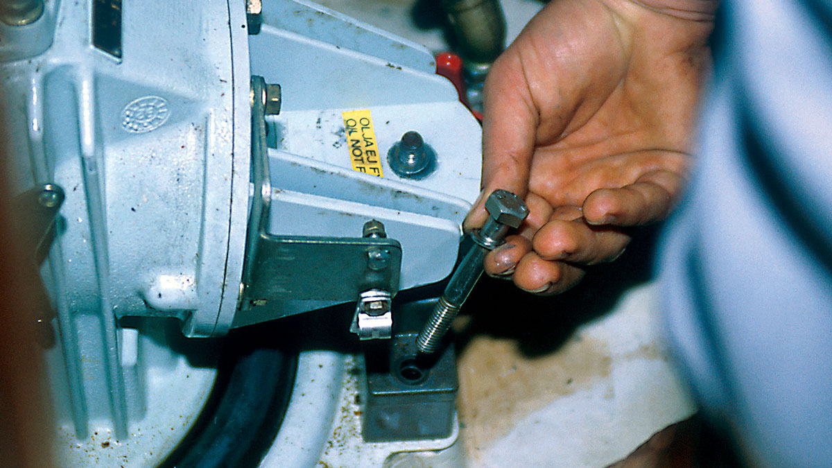 Replacing a saildrive gaiter: step by step - Practical Boat Owner