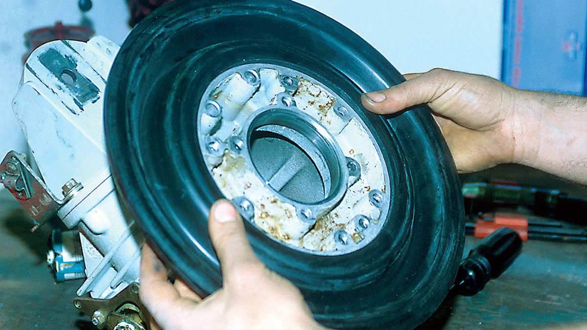 Replacing a saildrive gaiter: step by step - Practical Boat Owner