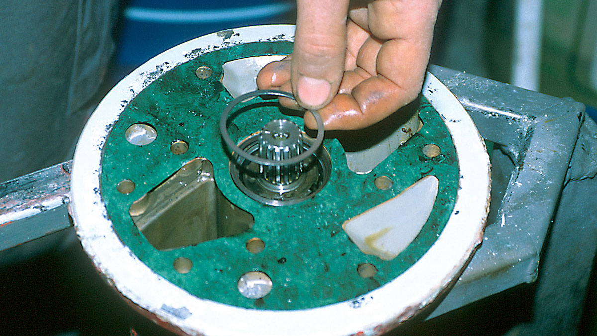 Replacing a saildrive gaiter: step by step - Practical Boat Owner