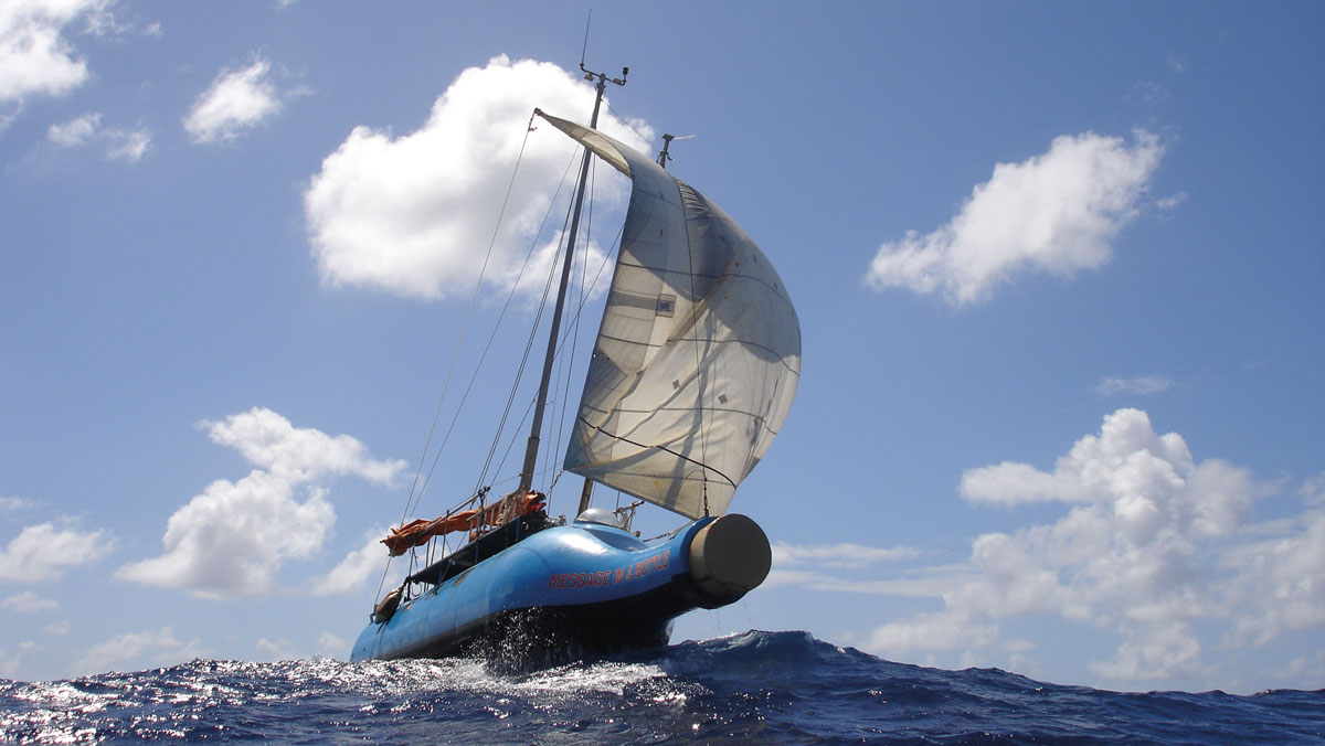 Fons Oerlemans & Kee Arens: "How we sailed across the Atlantic by raft ...