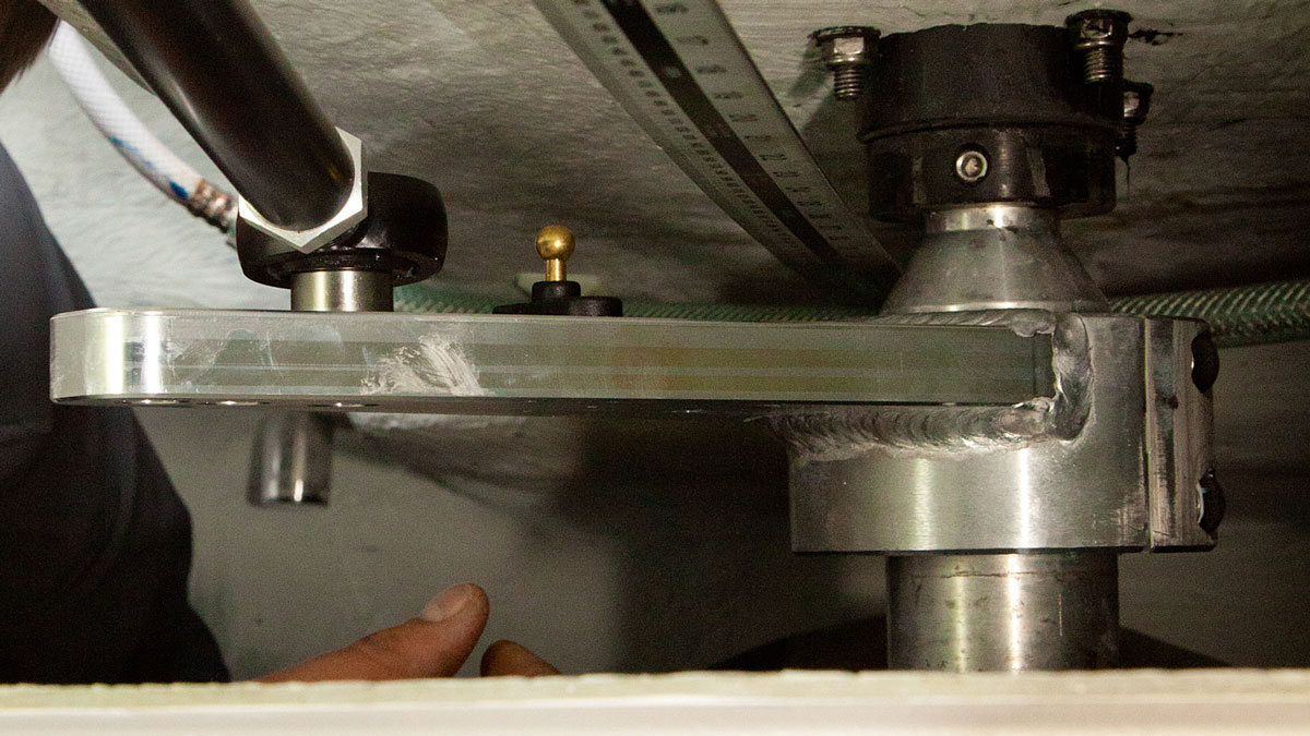 Tiller to wheel conversion: step by step - Practical Boat Owner