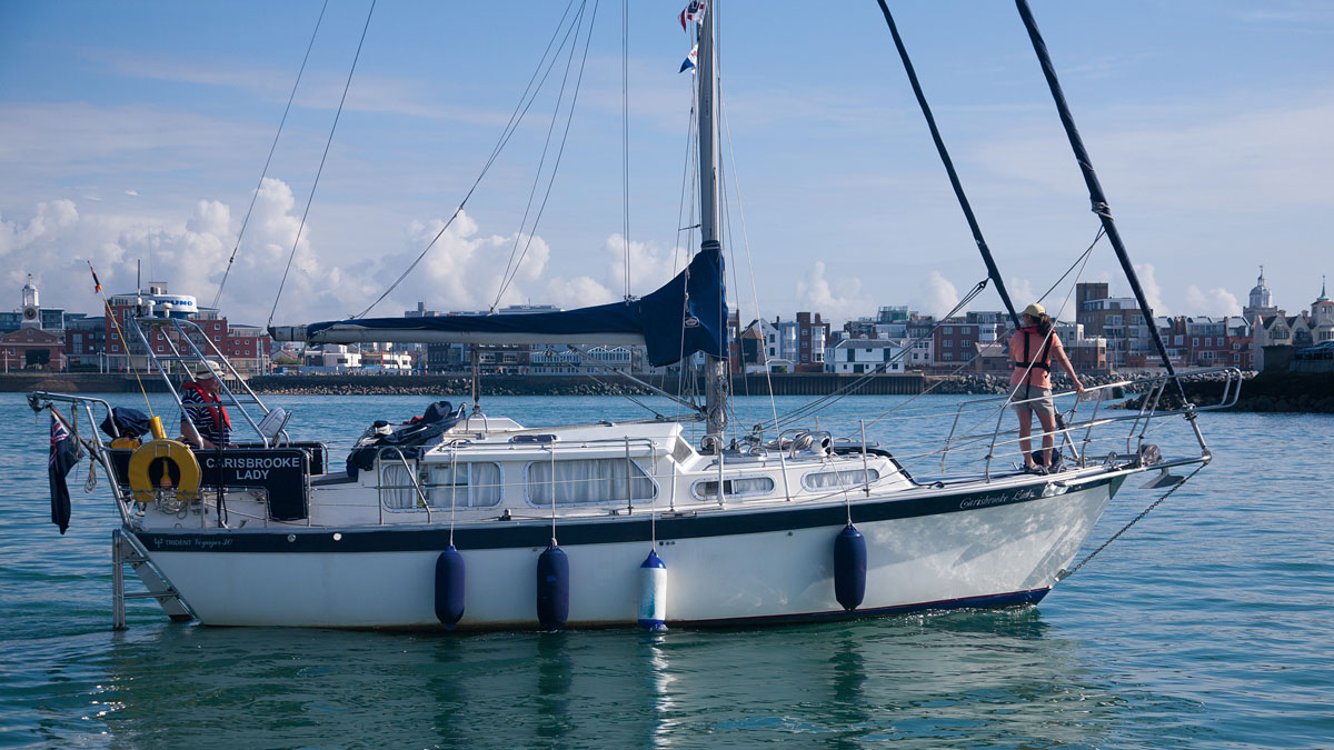 Going astern in a long keel sailboat - Practical Boat Owner