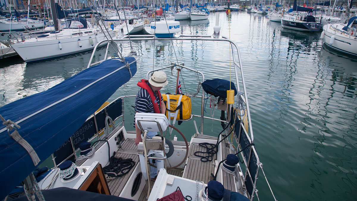 Going astern in a long keel sailboat - Practical Boat Owner