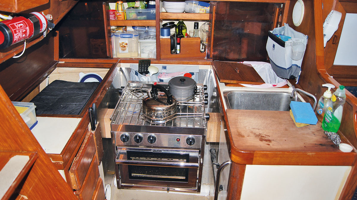 Boat galley improvements on a sailing yacht - Practical Boat Owner
