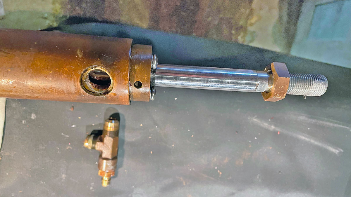 Servicing a hydraulic steering helm on a boat - Practical Boat Owner