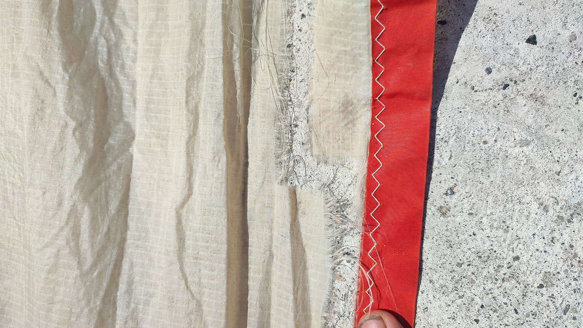 Spinnaker repair: how to do it yourself - Practical Boat Owner