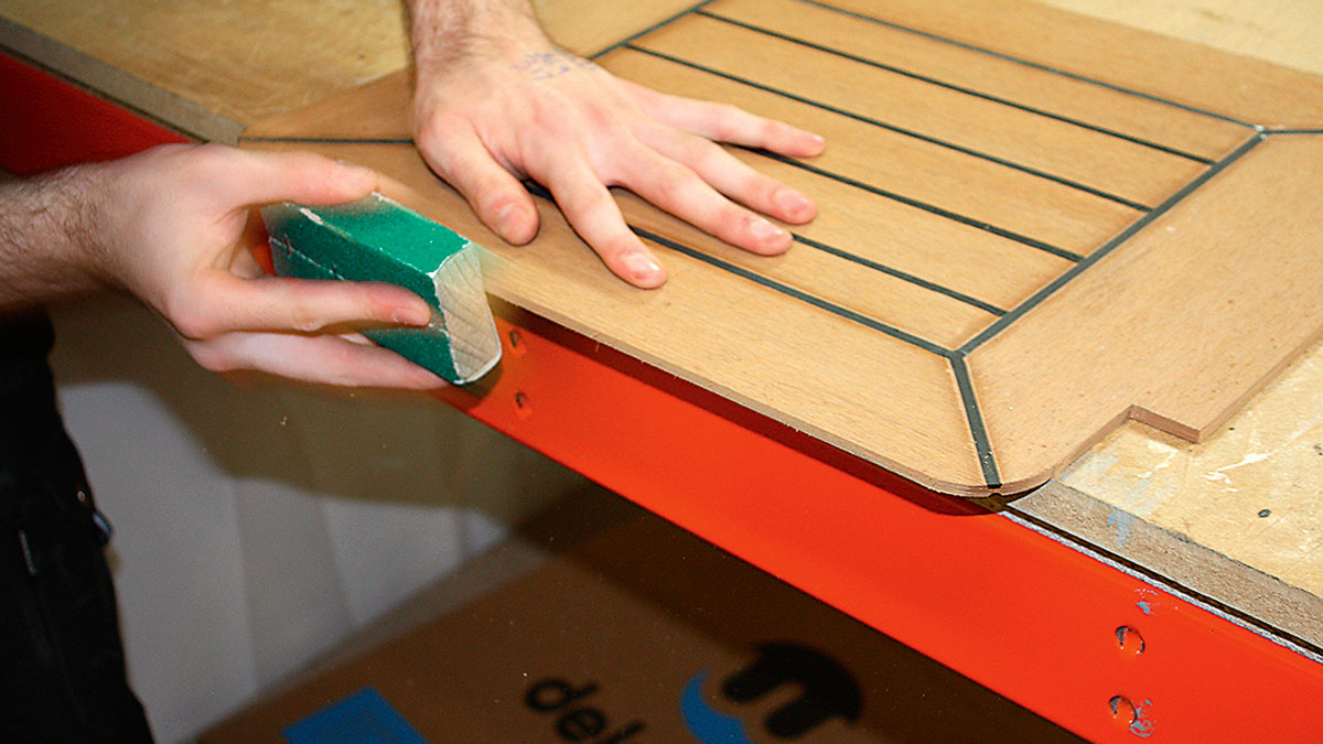 Fitting synthetic teak to a cockpit - Practical Boat Owner