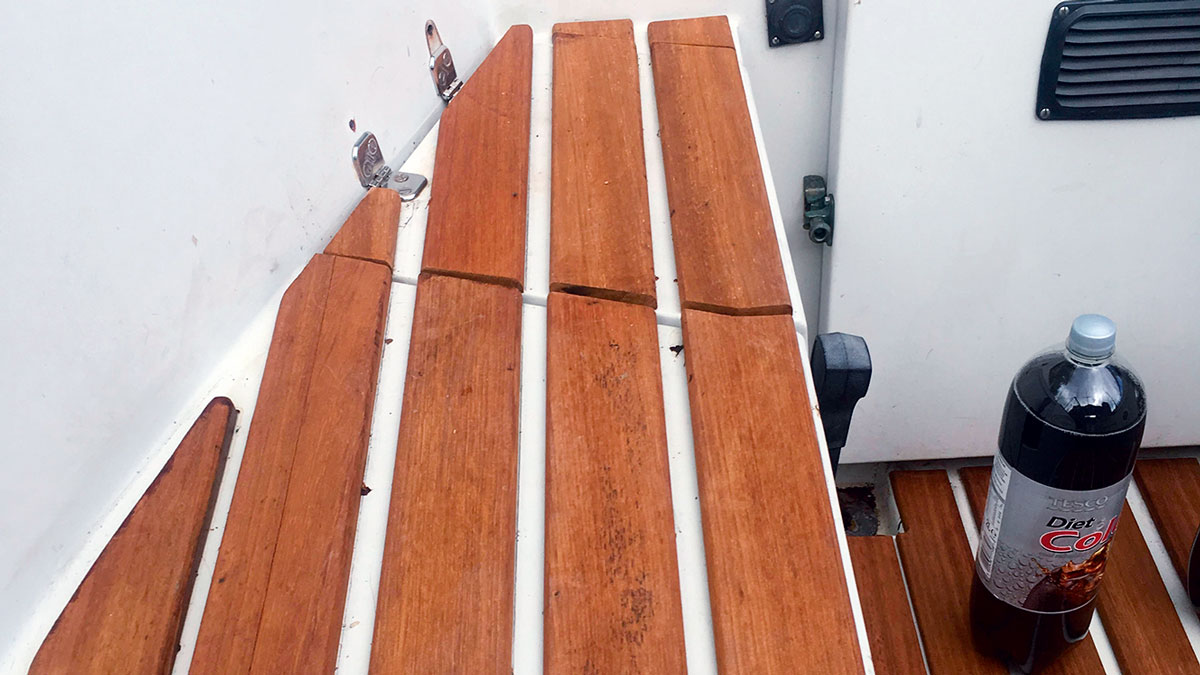 What is the best way to stick down teak planking? - Practical Boat Owner