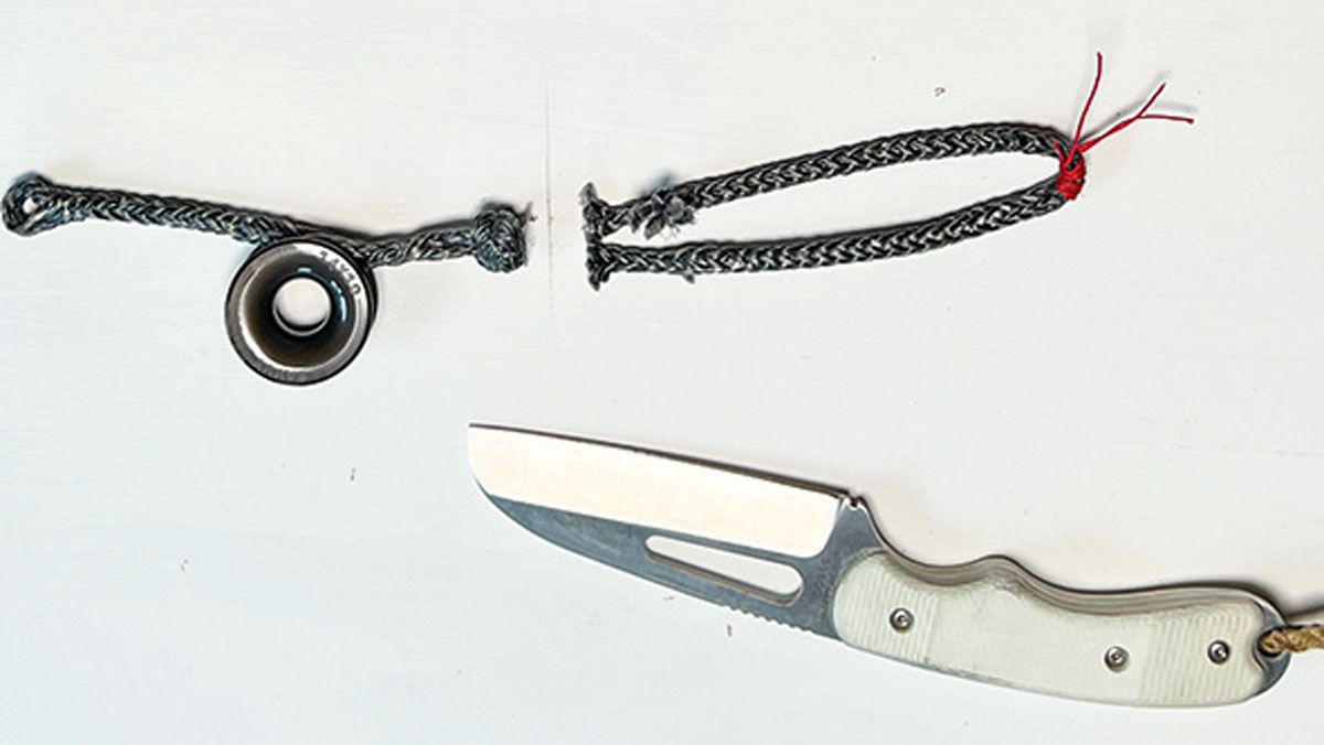 How to make a low friction ring with soft shackle - Practical Boat Owner