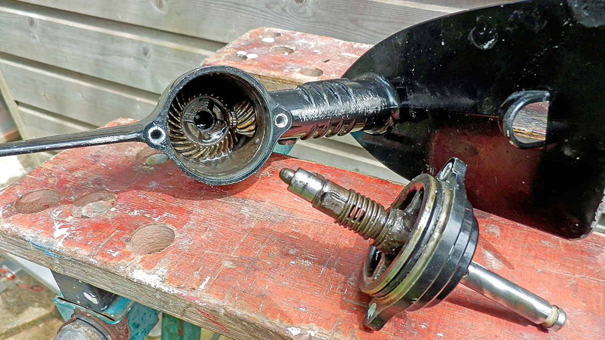 Rebuilding an outboard motor gearbox: step-by-step - Practical Boat Owner