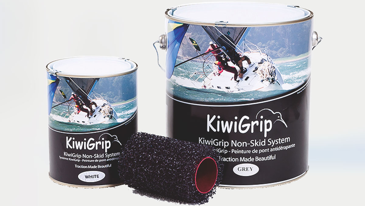 How to apply KiwiGrip to your deck - Practical Boat Owner