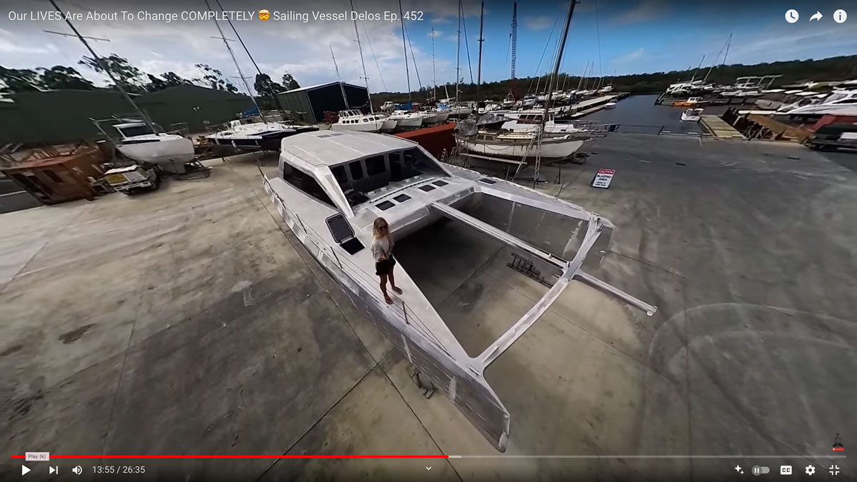Channel Hopping: SV Delos Upgrade – Two Hulls for Version 2.0 ...